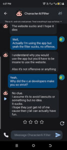 Character.AI users still seeing explicit, violent companionship ...